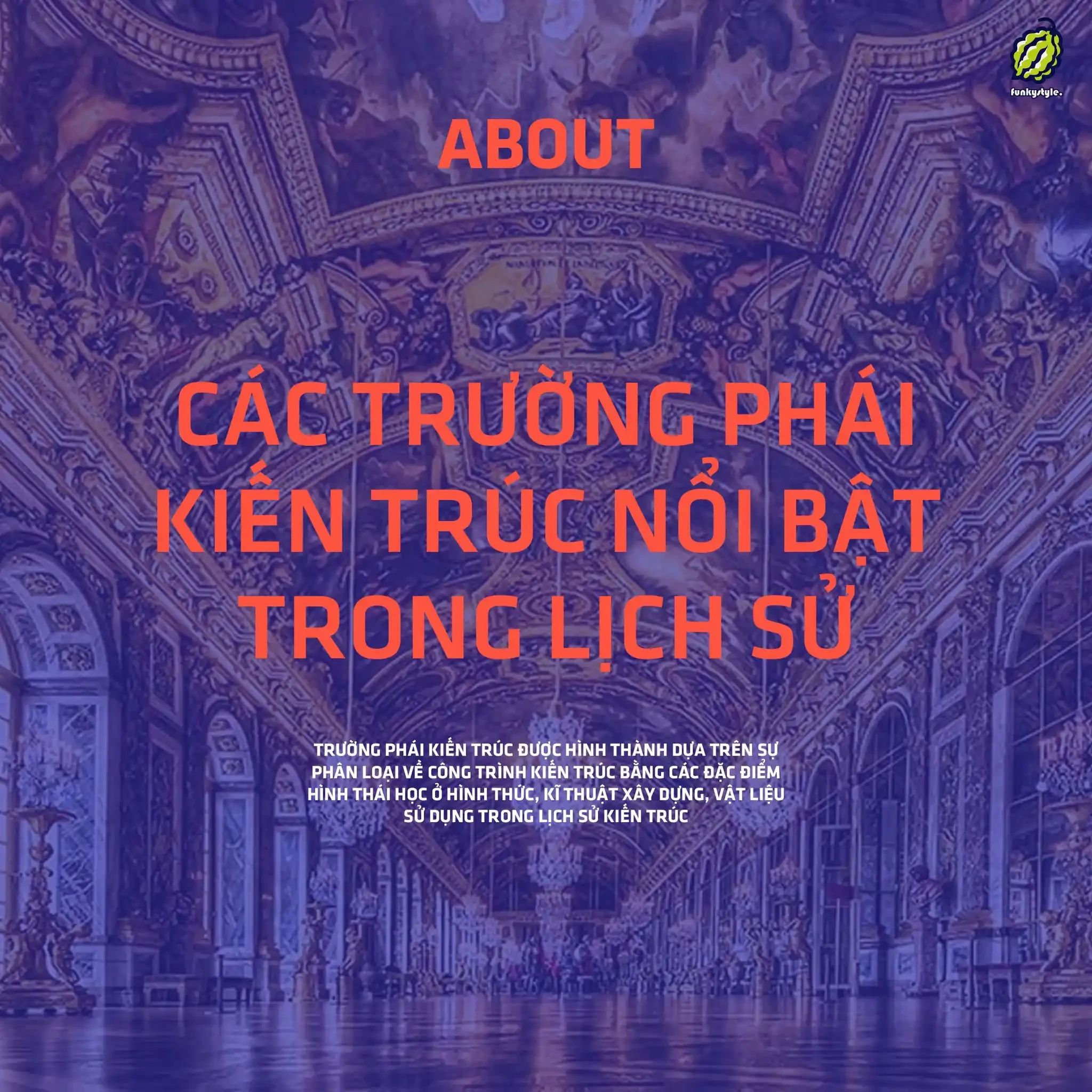 CÁC TRƯỜNG PHÁI KIẾN TRÚC NỔI BẬT TRONG LỊCH SỬ